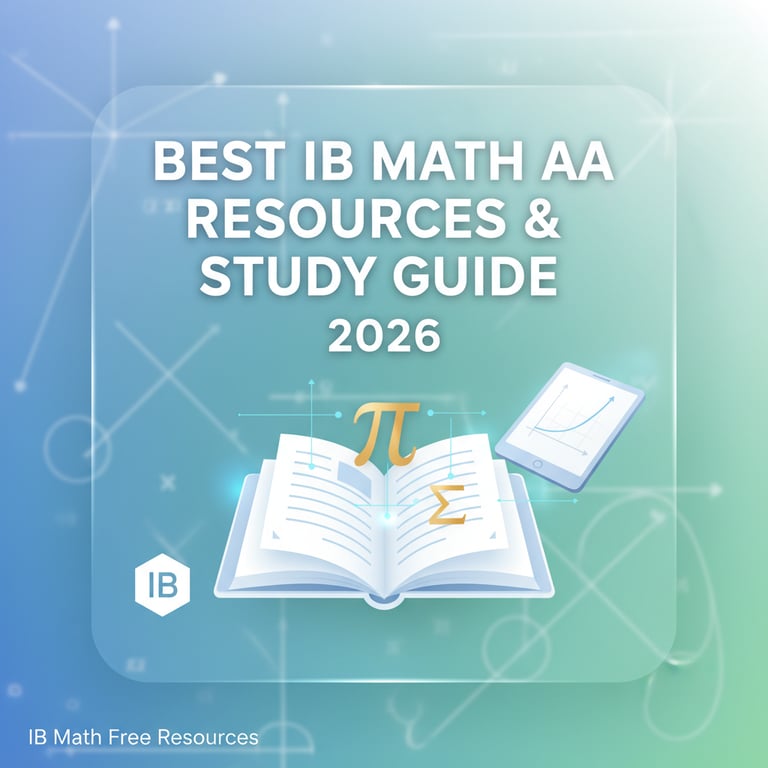 Best IB Math AA Resources & Study Guide 2026 | Lanterna Education