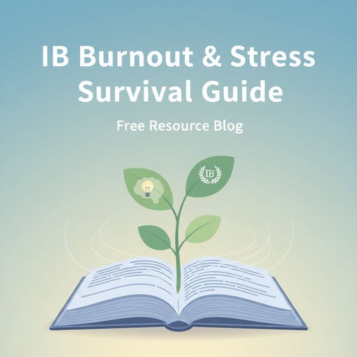 IB Burnout vs. Stress Survival Guide (2026) | Lanterna Education